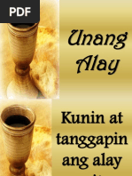Tanggapin Ang Alay | PDF