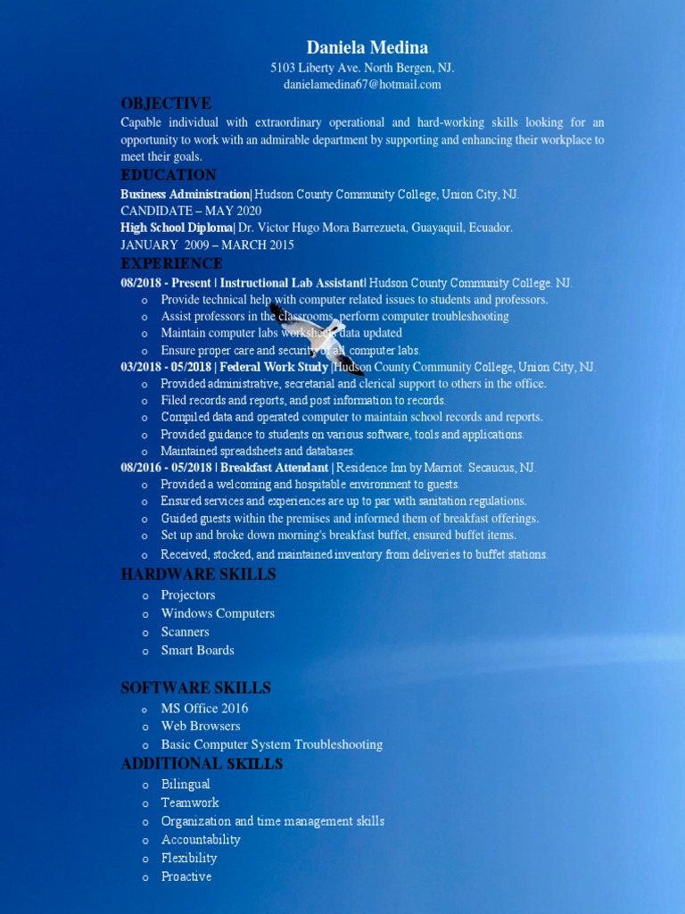 Career-Oriented Resume | PDF