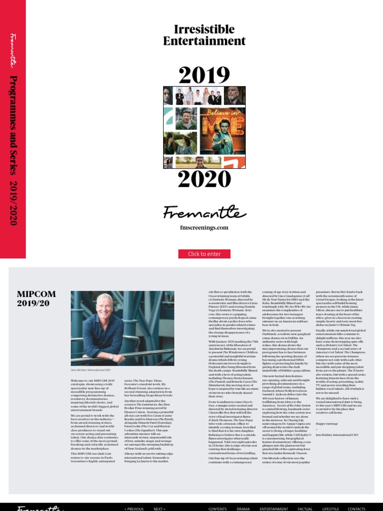 Mipcom Buyers Book 2019-20 | PDF