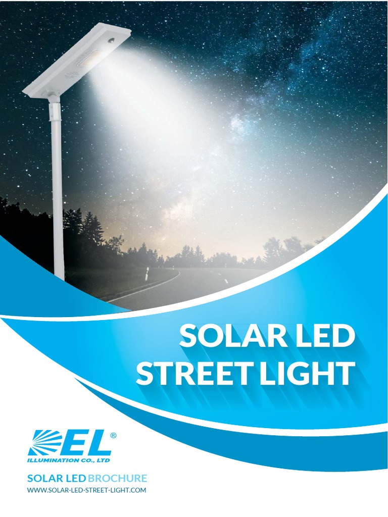 Solar LED Street Light Catalogue (DEL) | PDF | Physical Phenomena ...