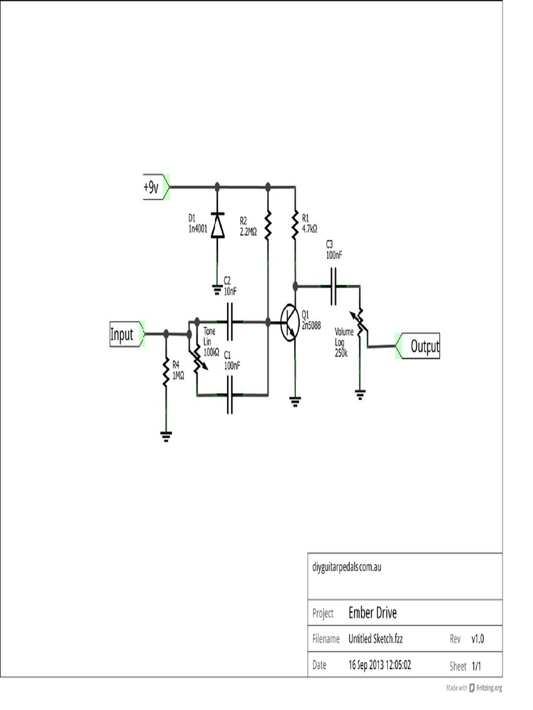 Ember Drive Schematic | PDF
