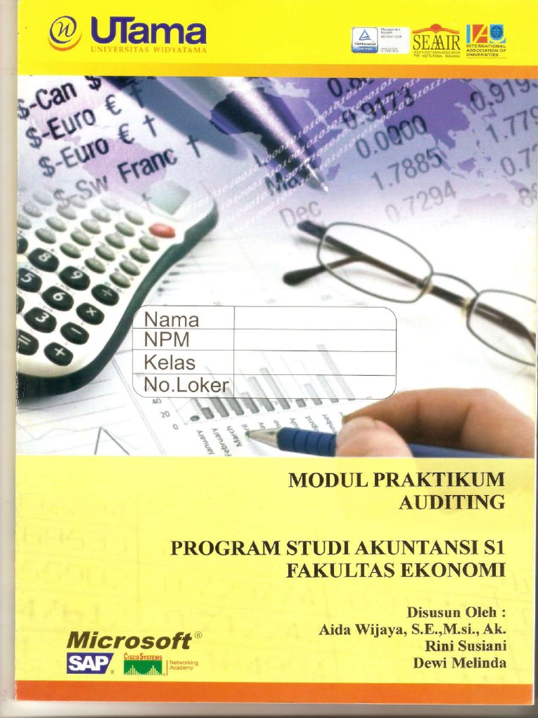 Modul Praktikum Auditing 2017 PDF | PDF
