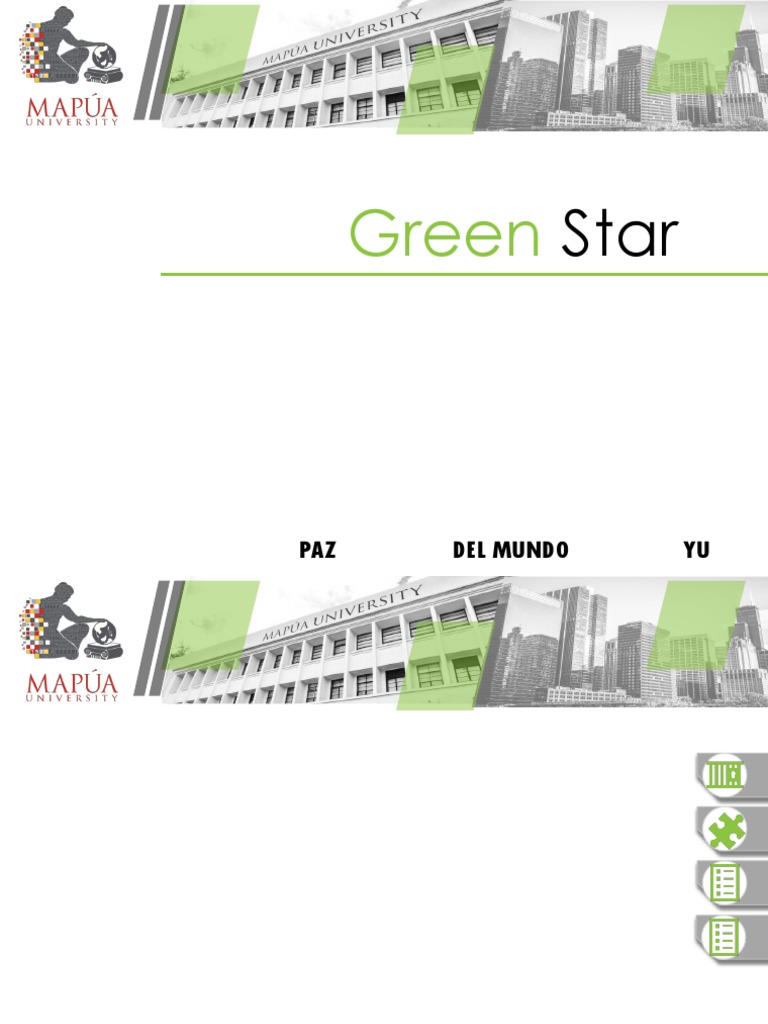 Green Star Rating System Presentation | PDF | Green Building ...