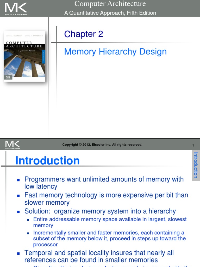 Memory Hierarchy Design: A Quantitative Approach, Fifth Edition | PDF | Cpu Cache | Multi Core ...