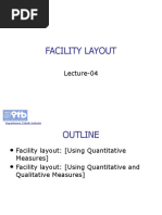 Plant Re-Layout and Scheduling Guide | PDF