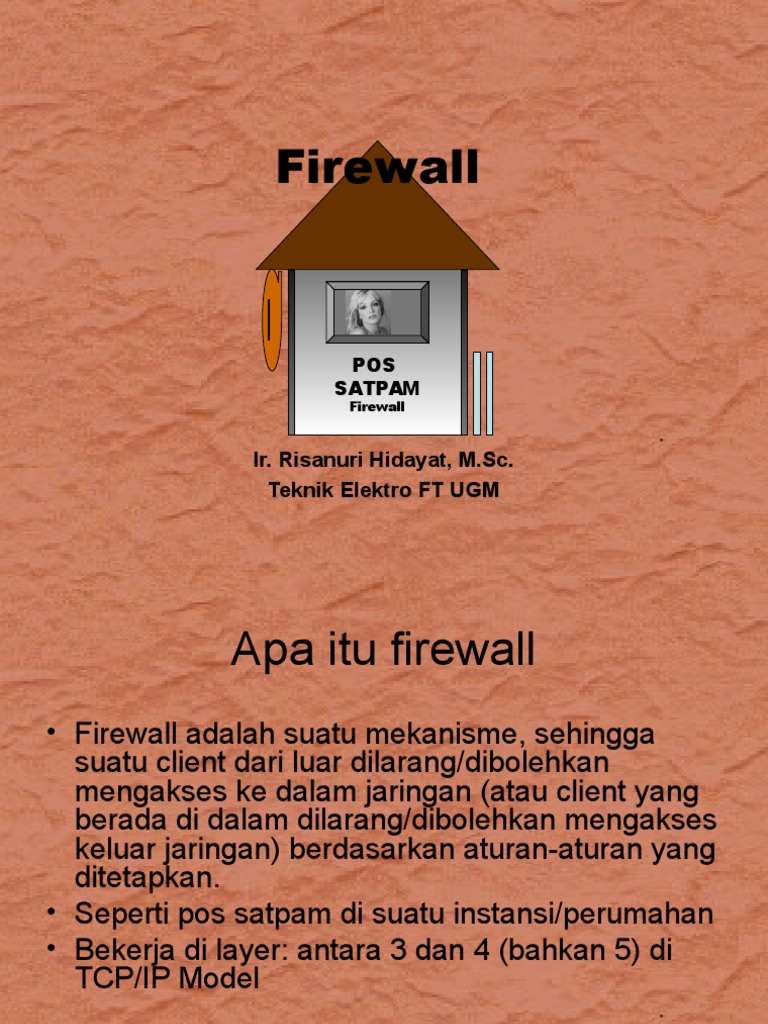 Firewall Risanuri | PDF | Firewall (Computing) | Proxy Server