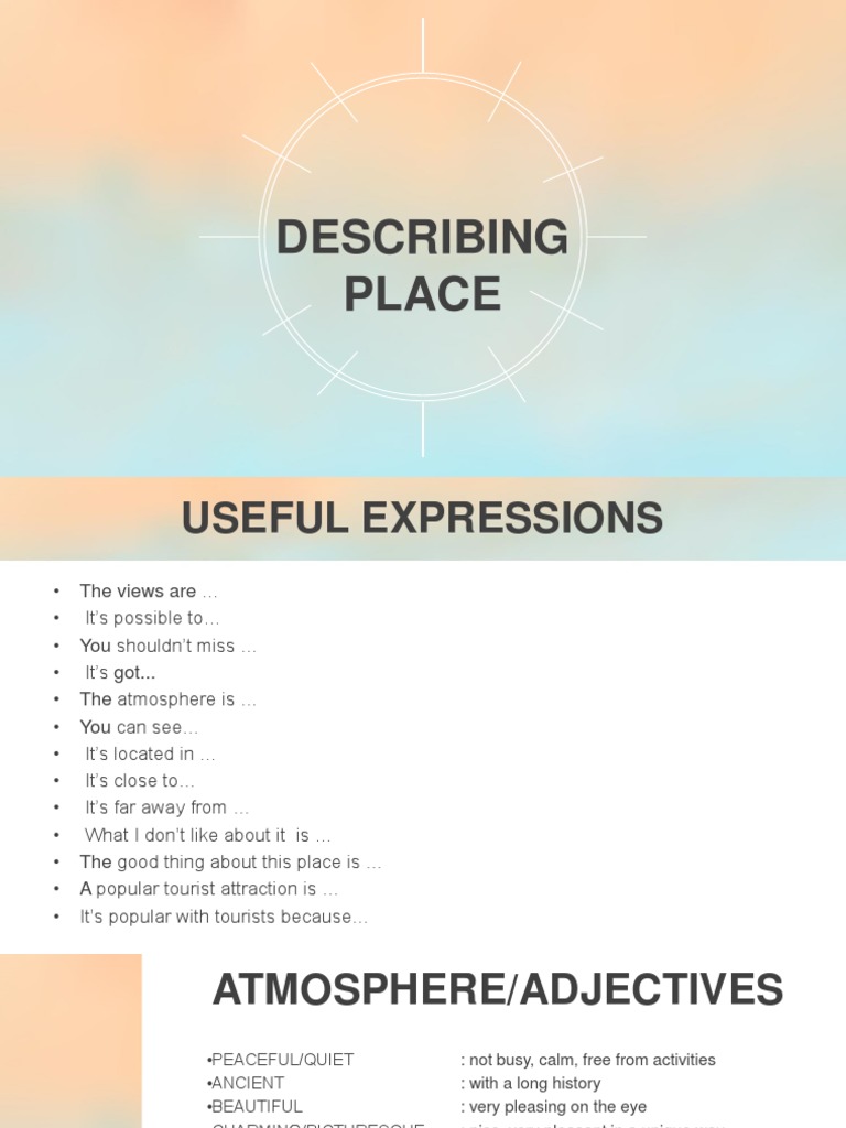 Describing Place Pdf
