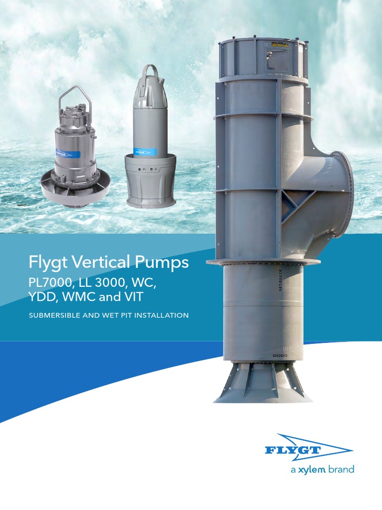 Xylem FLYGT Model Mixed Flow | PDF | Bearing (Mechanical) | Pump