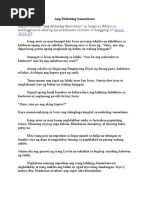 Parabula NG Nawawalang Tupa | PDF