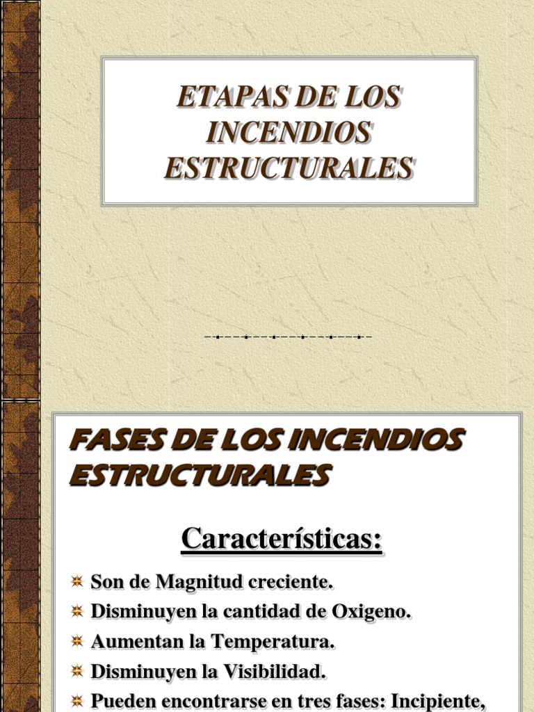 Etapas de Los Incendios Estructurales | PDF