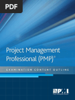 PMP Exam Content Outline 2021 | PDF