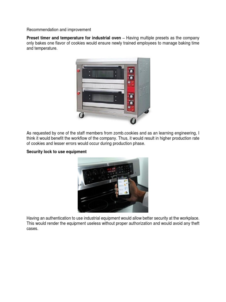 Recommendation and Improvement | PDF | Automation | Http Cookie