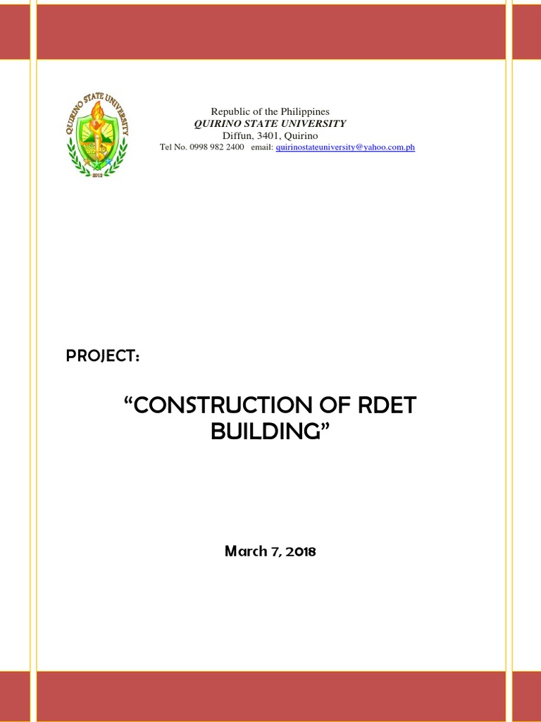 Bid Docs Rdet Cabarroguis | PDF | Joint Venture | Procurement