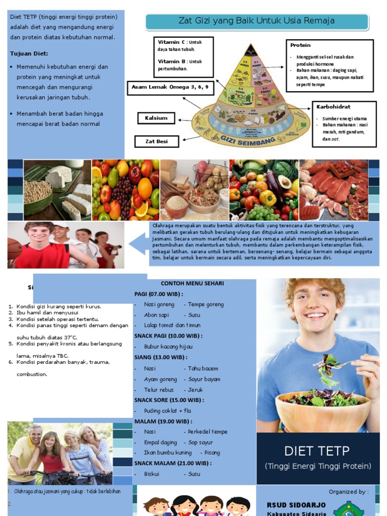 Leaflet Diet Tetp | PDF