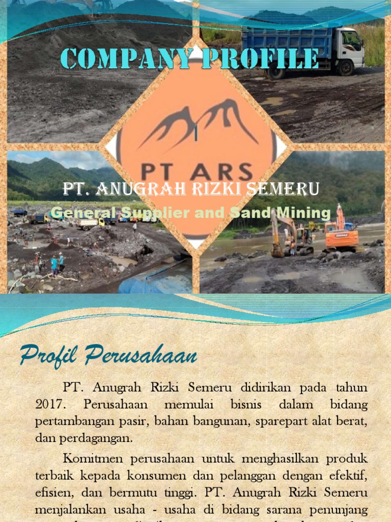 Company Profile PT ARS | PDF | Sains & Matematika