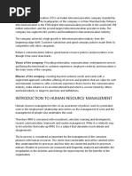 TCS HR Practices and Policies Overview | PDF | Employment | Labor