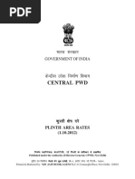 CPWD Plinth Area Rates 2021 | PDF