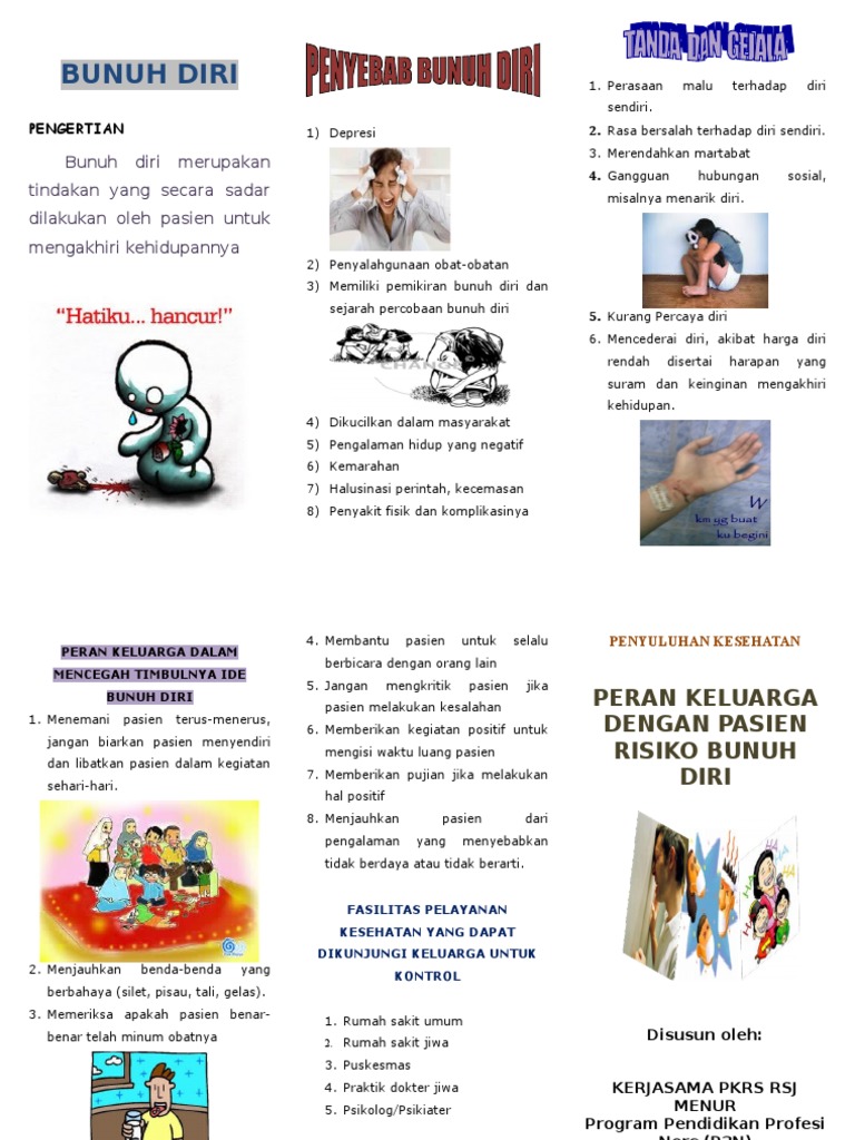 Leaflet Bunuh Diri Poli | PDF