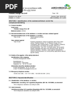Hydroperm SRHA - Clariant - MSDS | PDF