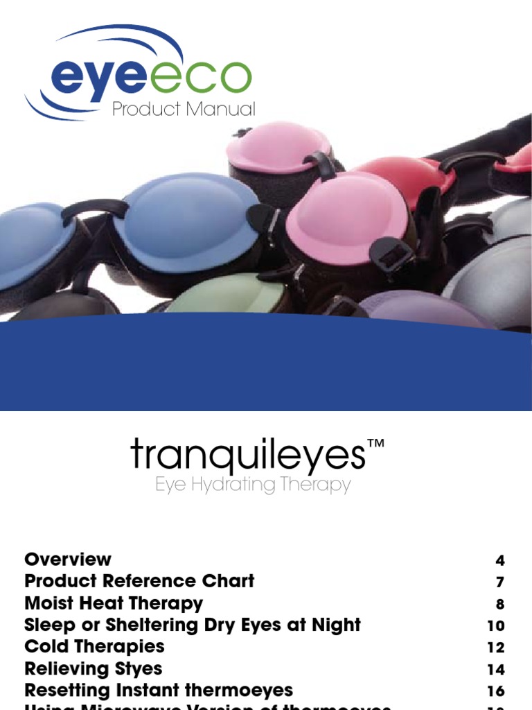 Tranquil Eyes Kit User Manual | PDF | Medical Specialties | Nature