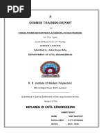 Gtu Summer Internship Report Sample | PDF