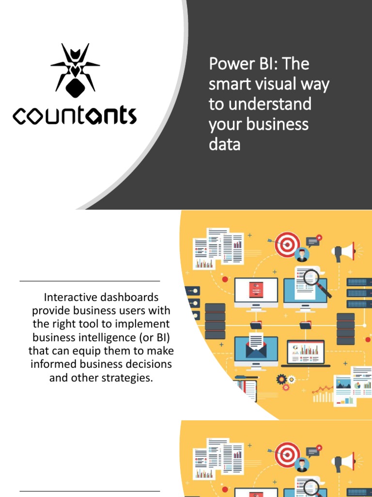 Power BI The Smart Visual Way To Understand Your Business Data | PDF ...