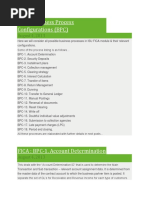 FI-CA Table Overview and Functions | PDF | Invoice | Payments