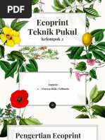 Laporan Praktikum Ecoprint | PDF
