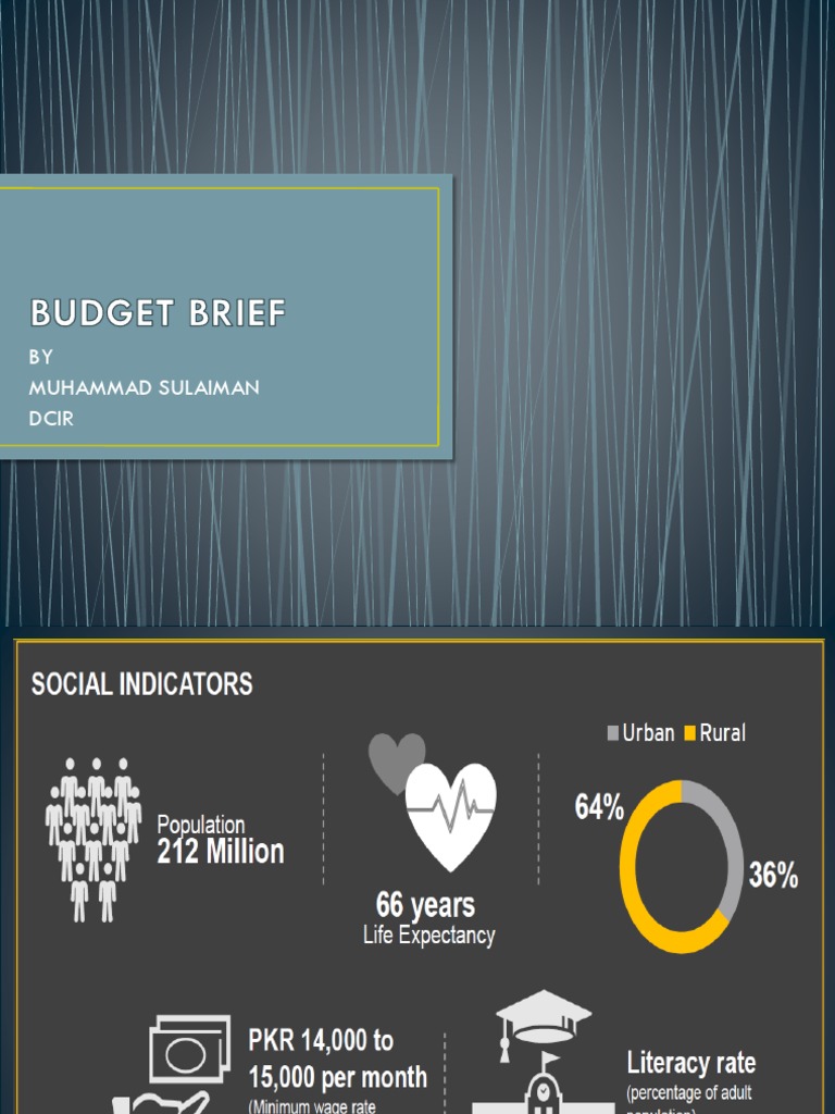 Budget Brief | PDF | Government Budget Balance | Fiscal Policy