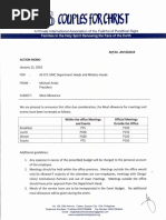 Memo On Payroll Cut Off | PDF | Payroll | Employee Relations