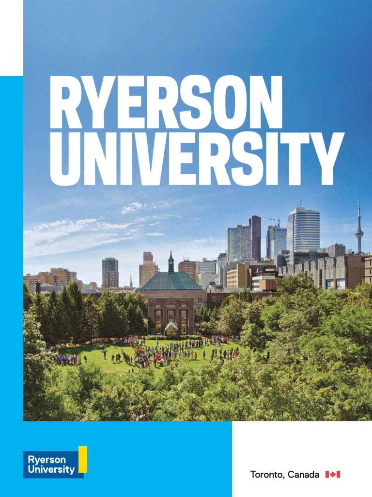 Ryerson University International Admissions Guide | PDF | International ...