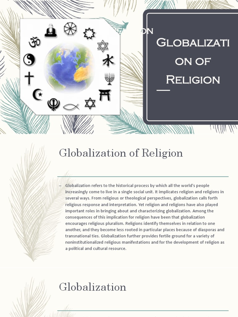 Globalization's Impact on Religion | PDF | Globalization | Economies