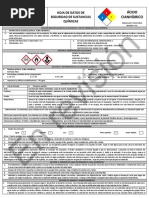 Las 16 Partes de Los MSDS | PDF | Primeros auxilios | Química