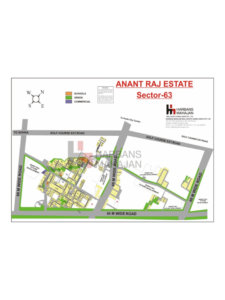 Anant Raj Map | PDF