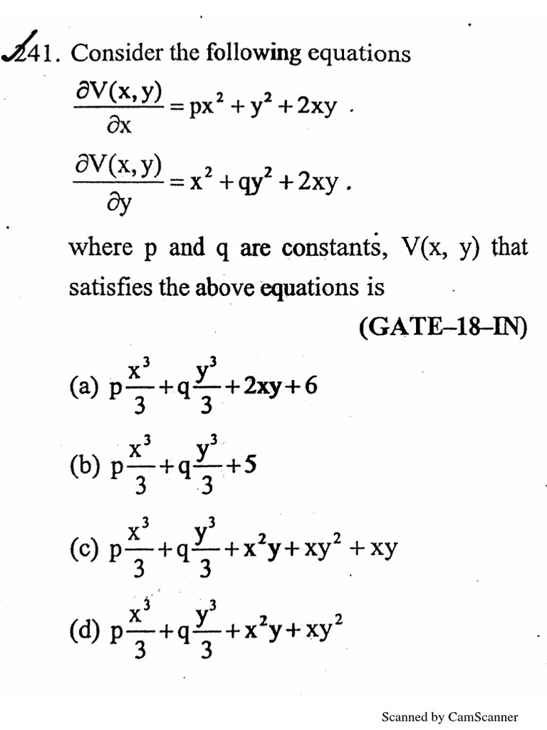 Partial Derivatives | PDF