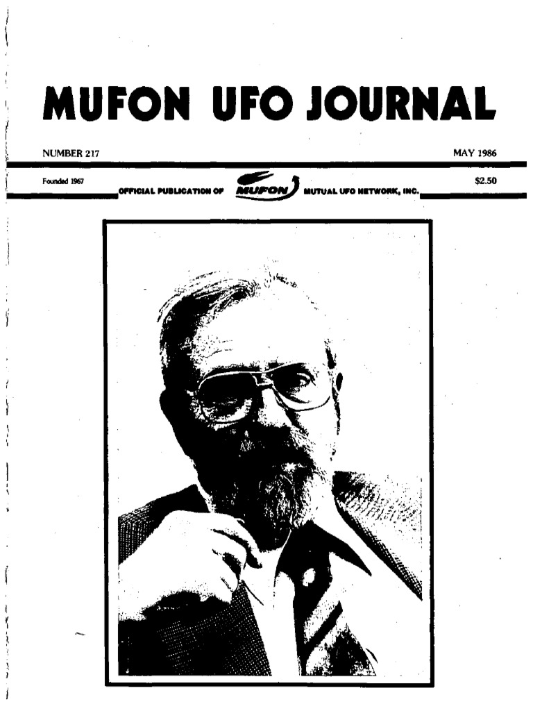 Mufon Ufo Journal - May 1986 | PDF | Unidentified Flying Object | Evolution
