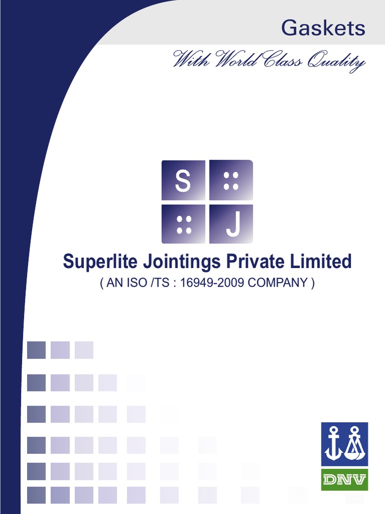 World Class Gaskets | PDF | Materials | Metals