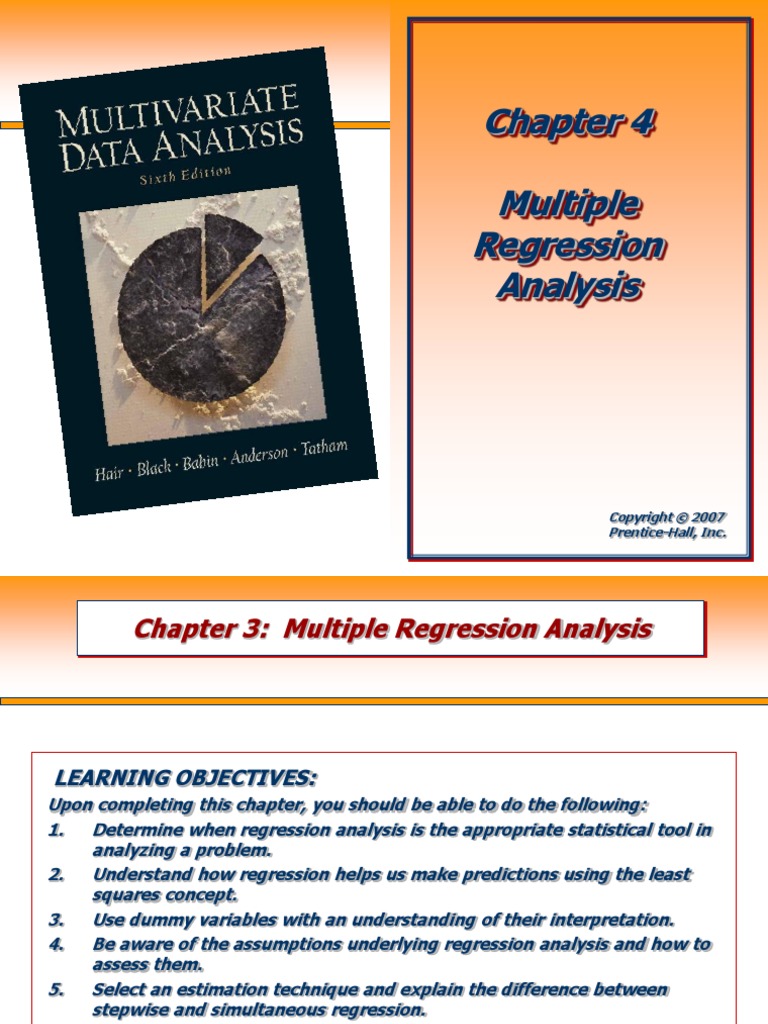 Multiple Regression Analysis: Prentice-Hall, Inc | PDF | Regression Analysis | Multicollinearity
