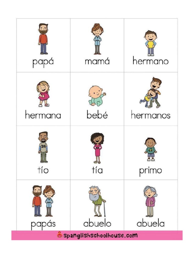 Bingo de La Familia | PDF