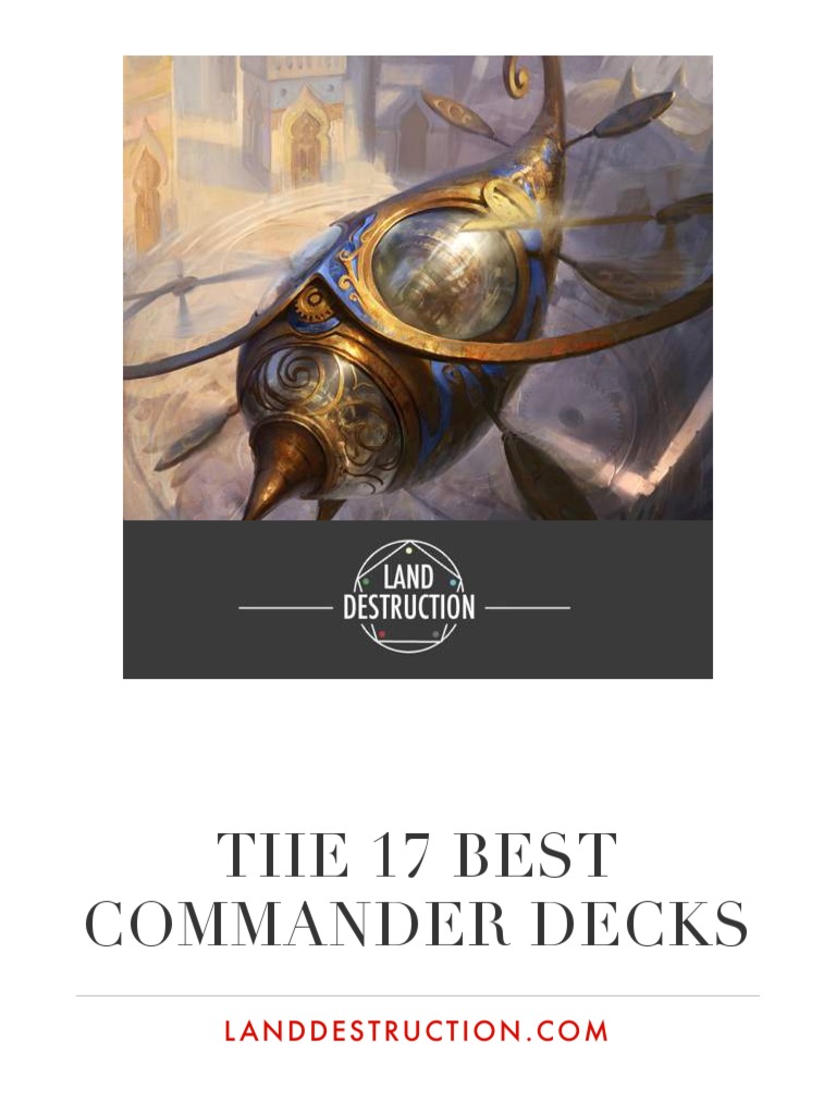 The 17 Best Commander Decks | PDF | Nature