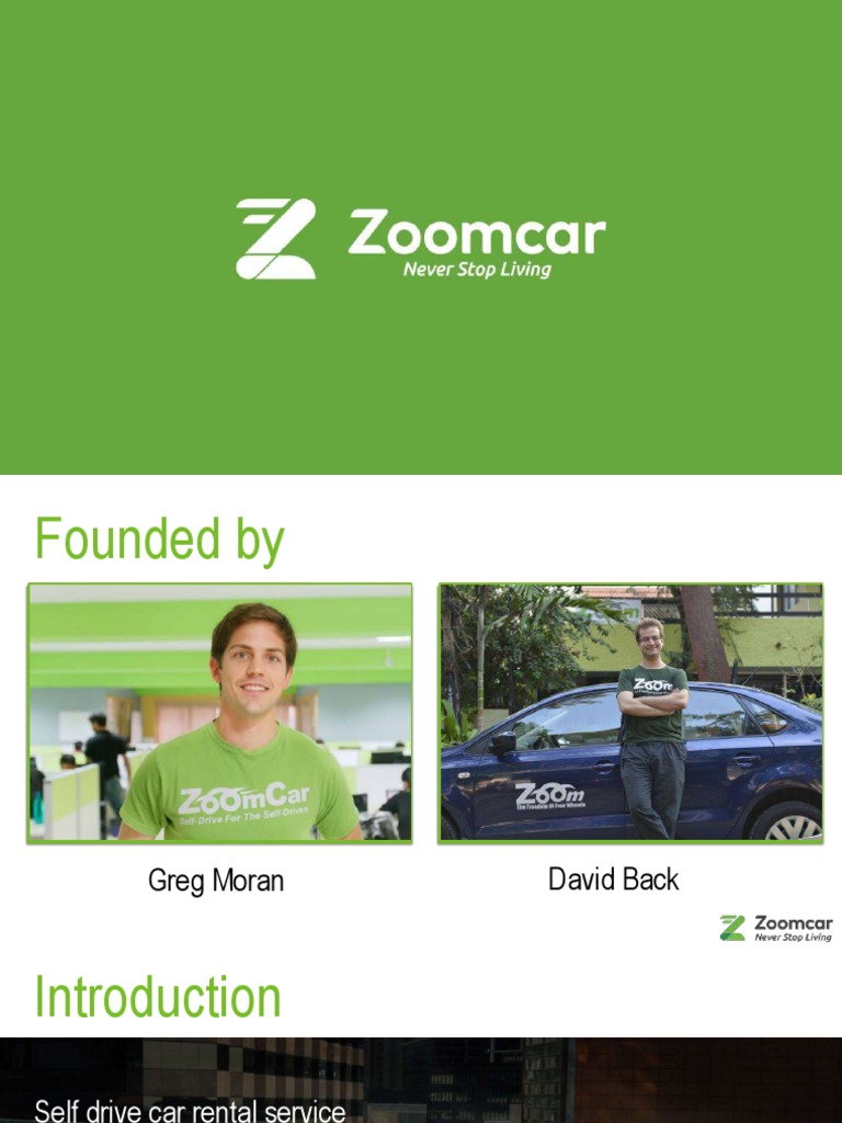 Zoomcar Slideshare | PDF | Car Rental | Search Engine Optimization