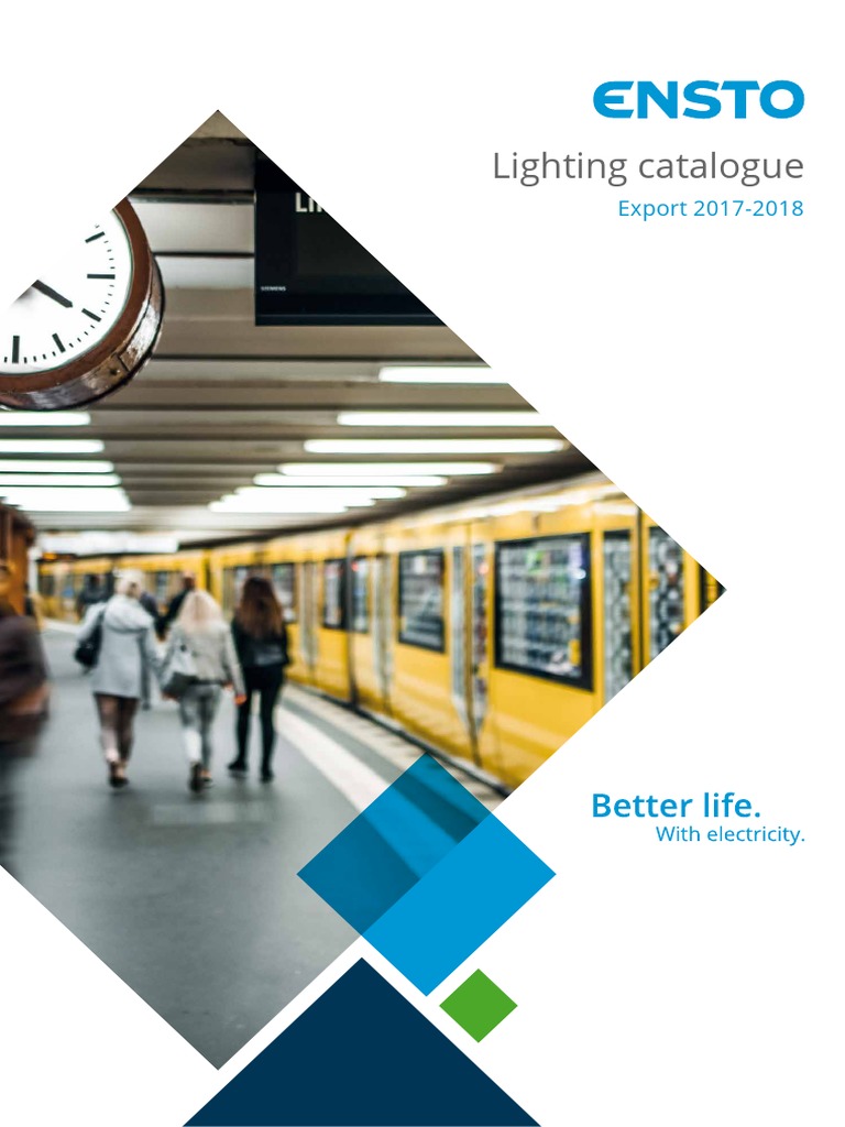 Catalogue Ensto | PDF | Lighting | Efficient Energy Use