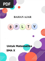 Modul Ajar SPLTV Dan SPTLDV | PDF | Karier & Perkembangan