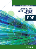 SOP for PAS-X MES Batch Execution | PDF