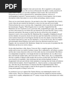 Lit Eliot Middlemarch Character Chart | PDF | Middlemarch | Realist Novels