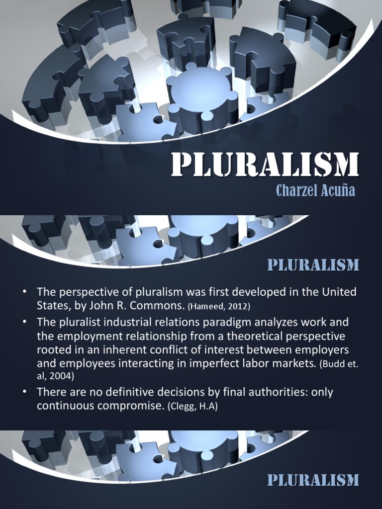 PLURALISM | PDF | Industrial Relations | Employment