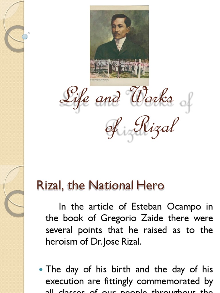 A. Rizal The National Hero | PDF | Philippines