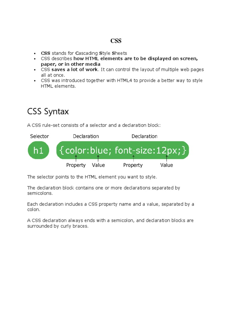 Unit 2 (IWT) | PDF | Cascading Style Sheets | Web Server