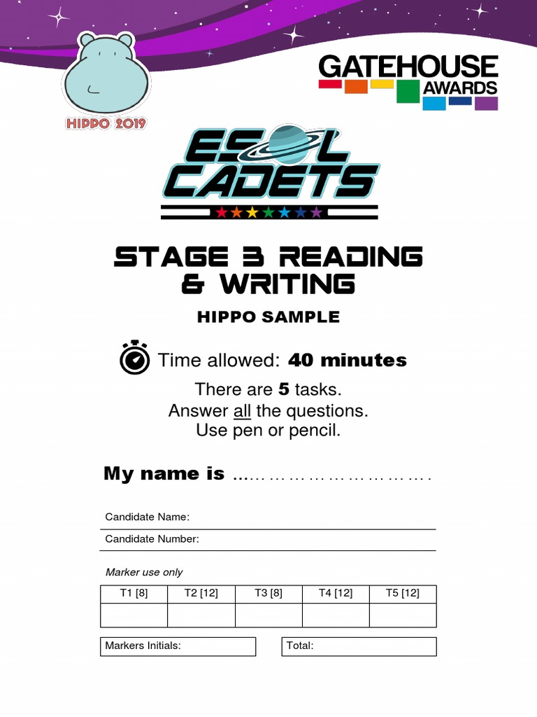 Hippo Sample Test | PDF