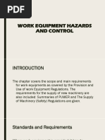 PUWER Assessment Checklist | PDF | Safety | Personal Protective Equipment